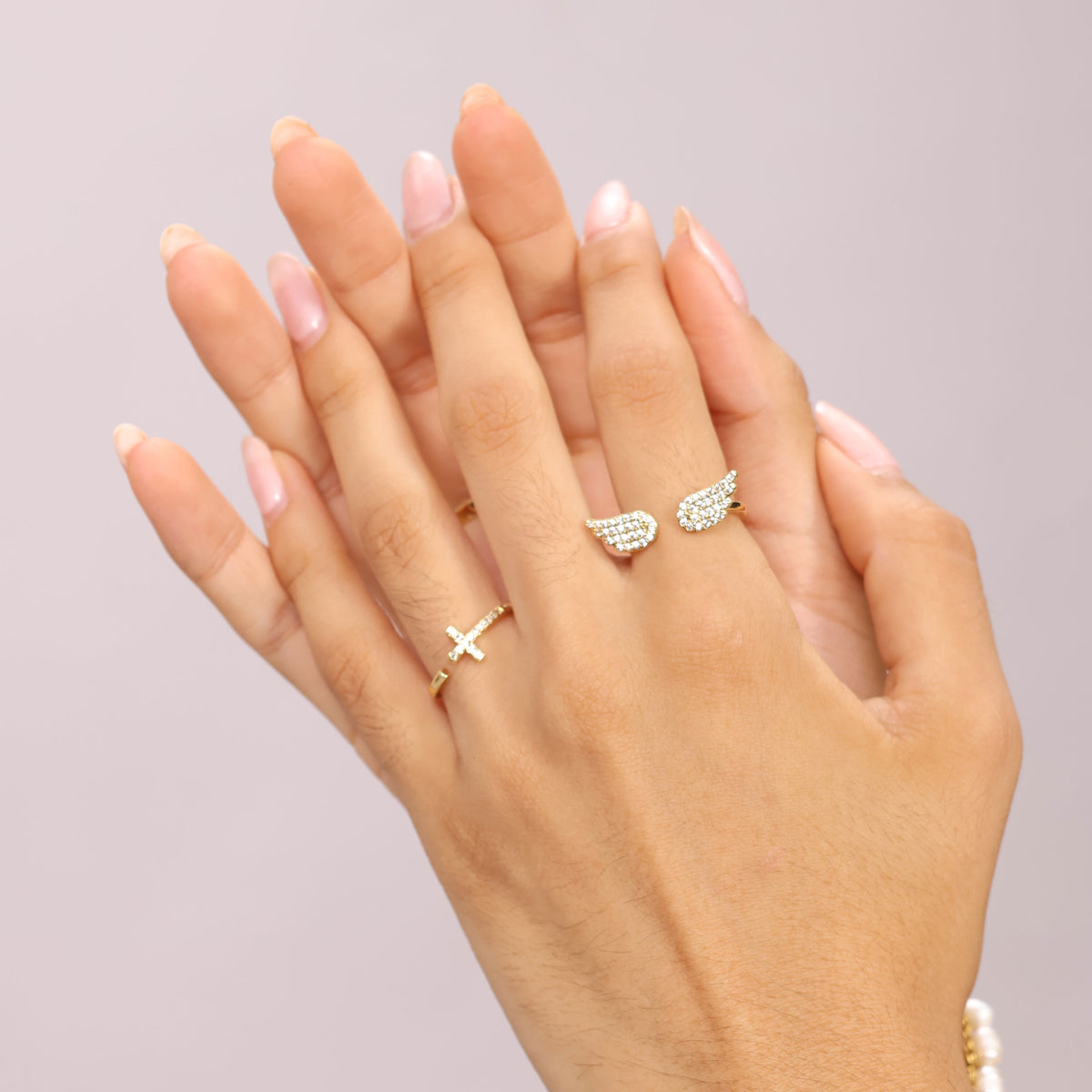 Anillo Alas de Ángel – Flave Joyas